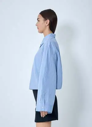 Our Legacy Balloon Shirt Classic Collar Cotton Poplin Button-down