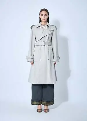 Burberry Classic Trench Coat - Cream