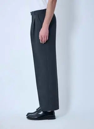 Our Legacy Mid Rise Tailored Wool Blend Slack Pants