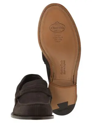 Church's Pembrey Suede Moccasin - Brown