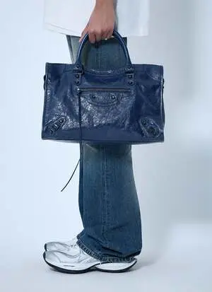 Balenciaga Le City Medium Handbag - Blue