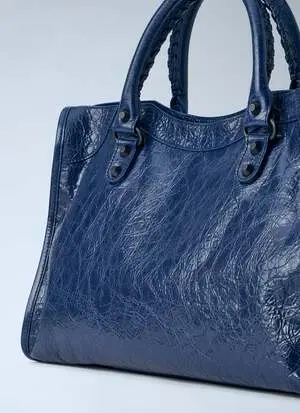 Balenciaga Le City Medium Handbag - Blue