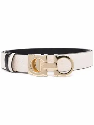 SALVATORE FERRAGAMO FERRAGAMO Reversible Gancini Belt