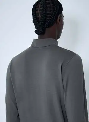 RIER Long Sleeve Wool Turtleneck Sweater