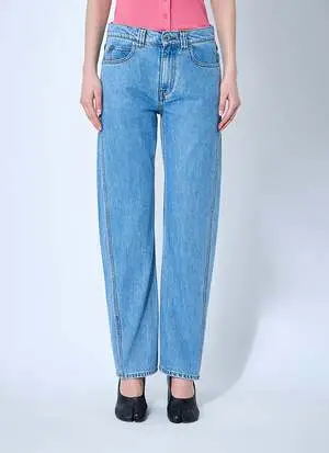 JW Anderson Twisted Denim Jeans - Blue