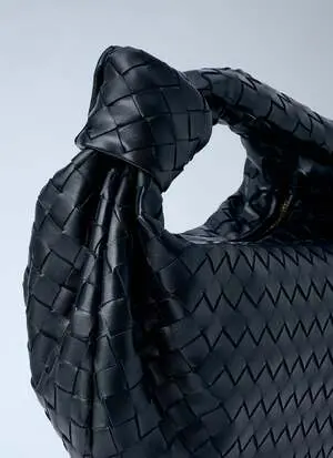 Bottega Veneta Teen Jodie Handbag - Black