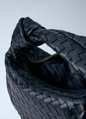 Bottega Veneta Teen Jodie Handbag - Black