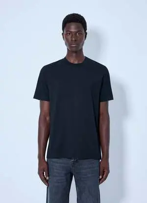 JIL SANDER Cotton Jersey T-shirt - Black