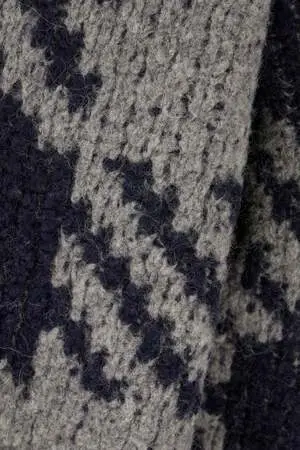 Dries Van Noten Houndstooth V-neck Knitwear