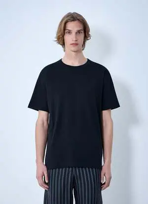 Dries Van Noten Cotton Jersey T-shirt - Black