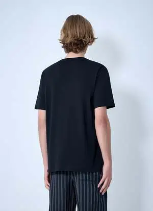 Dries Van Noten Cotton Jersey T-shirt - Black