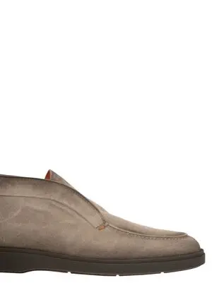 Santoni Suede Leather Desert Boots