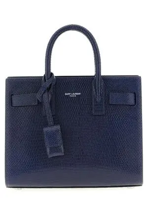 SAINT LAURENT SAINT LAURENT 'Sac De Jour' Lizard Leather Handbag