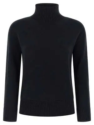 Max Mara Quercia Cashmere Turtleneck Sweater - Blue