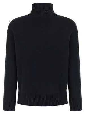 Max Mara Quercia Cashmere Turtleneck Sweater - Blue