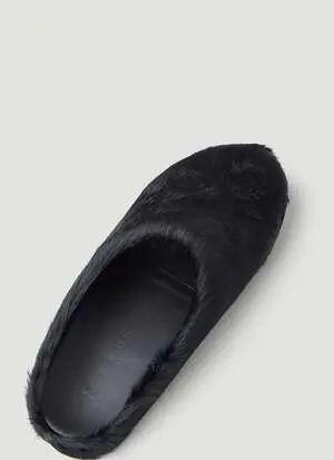 Marni Fussbett Long Haired Mules