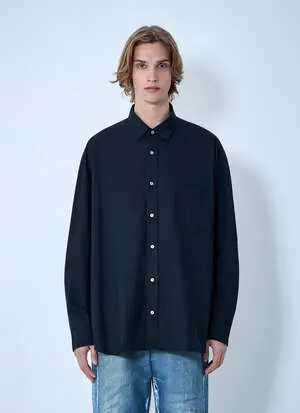 Acne Studios Check Button-up Shirt - Black
