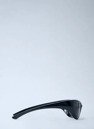 Balenciaga Racer Cat Eye Sunglasses - Black