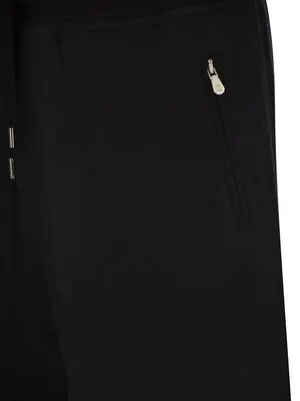 Brunello Cucinelli Techno Cotton Fleece Bermuda Shorts - Black