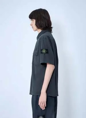 Stone Island Short-sleeve Cotton Shirt