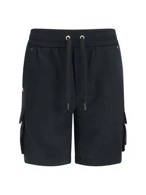 Moose Knuckles Hartsfield Cargo Shorts - Black