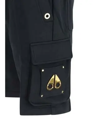 Moose Knuckles Hartsfield Cargo Shorts - Black
