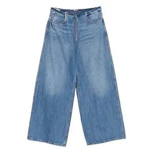 Alexander Wang Wide-leg Zip-front Jeans