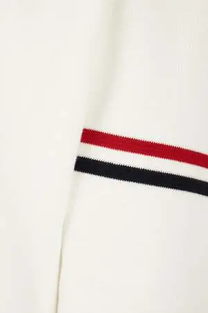 Thom Browne Ribbed Knitwear With Striped Detailing - Multicolor