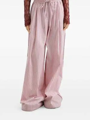 Dolce & Gabbana Striped Wide-leg Trousers