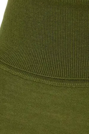 Saint Laurent Ribbed Turtleneck Pullover