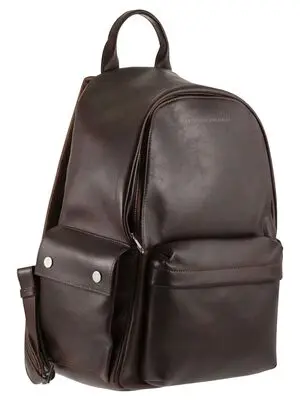 Brunello Cucinelli Calfskin Travel Backpack - Red