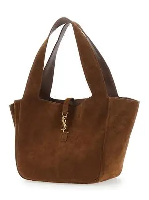 Saint Laurent Suede Cassandre Bag - Multicolor
