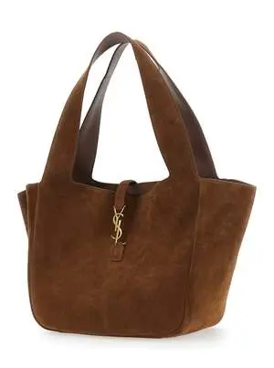 Saint Laurent Suede Cassandre Bag - Multicolor