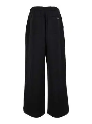 AMI Paris Elasticated Waist Cotton Trousers - Multicolor