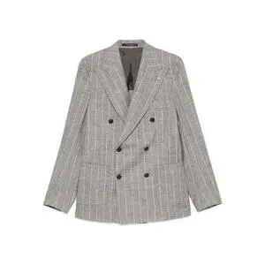 Tagliatore Grey Jackets Suit & Dinner Jackets - Gray