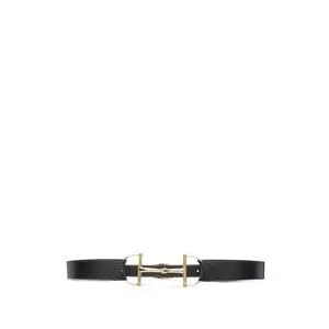 Gucci Horsebit Detail Belt - Black
