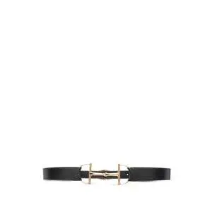 Gucci Horsebit Detail Belt - Black