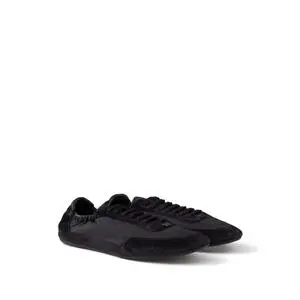 Prada Low-top Trainers With Lace-up Fastening - Black