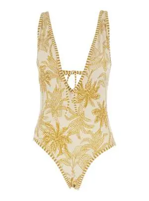 ERES Voyage One-piece Swimsuit With Floral Print - Multicolor
