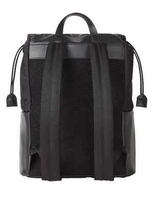 Fendi Baguette Backpack Ff Monogram - Black
