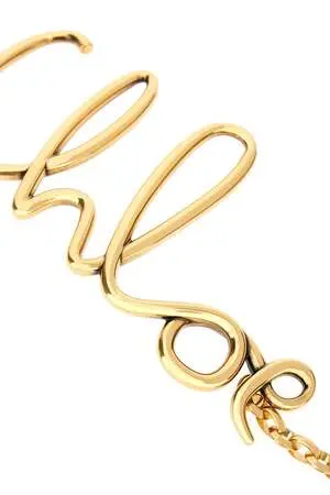 Chloé Gold Tone Chain Bracelet - Multicolor