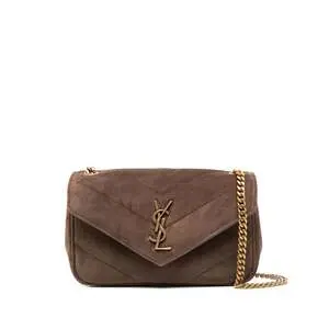 Saint Laurent Brown Cross Body Bags