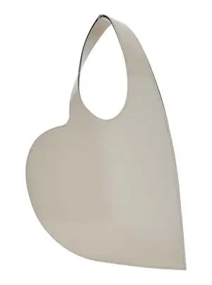 Coperni Heart Shoulder Bag With Logo Print - Multicolor