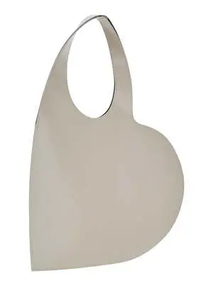 Coperni Heart Shoulder Bag With Logo Print - Multicolor