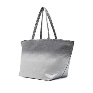Alexander Wang Grey Embossed Logo Tote Bag
