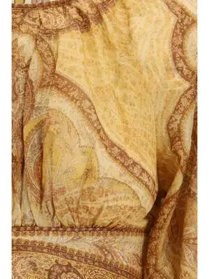 Zimmermann Wanderlust Bustier Top - Yellow