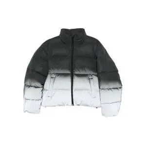Alexander Wang Tone Puffer Jacket With Zip Fastening - Silver