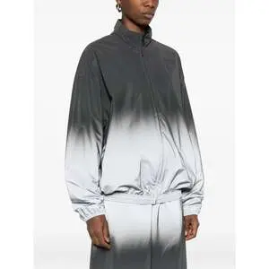 Alexander Wang Bomber Jacket With Zip Fastening And Stand Collar