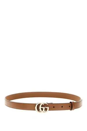 Gucci Gg Marmont Leather Belt - Multicolor