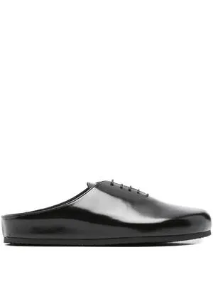Jacquemus Les Mules Derbie Patent Leather Mules